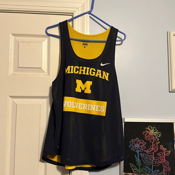 Nike | Tops | Michigan Jersey | Poshmark